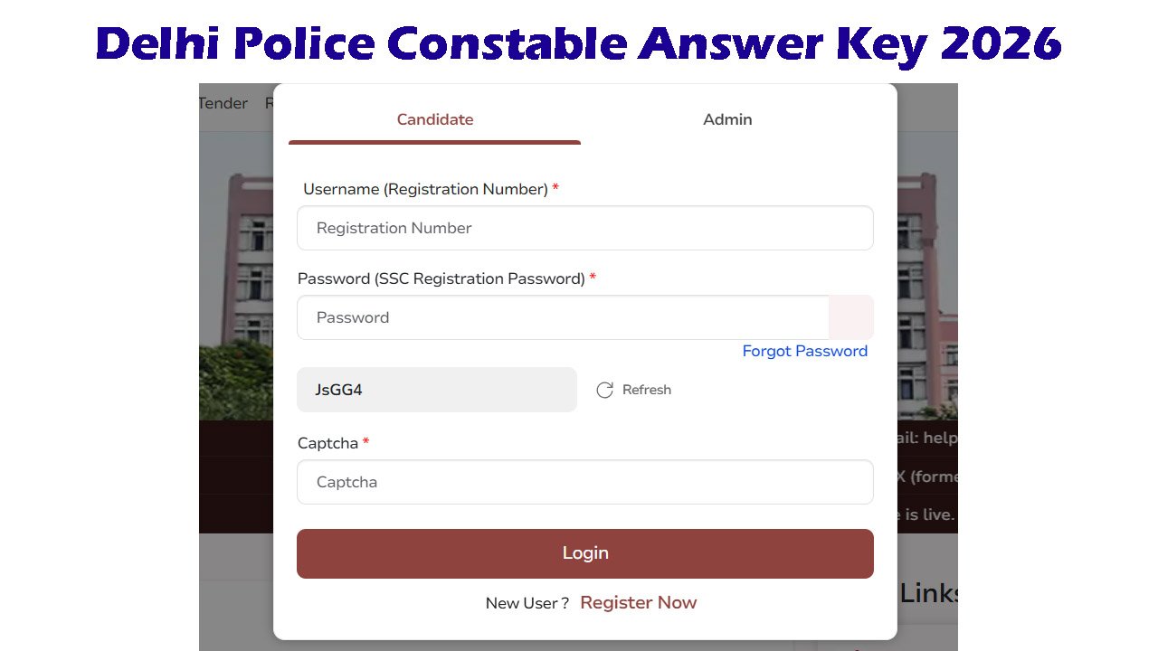 Delhi Police Constable Answer Key 2026 Link Download - PMPS Education